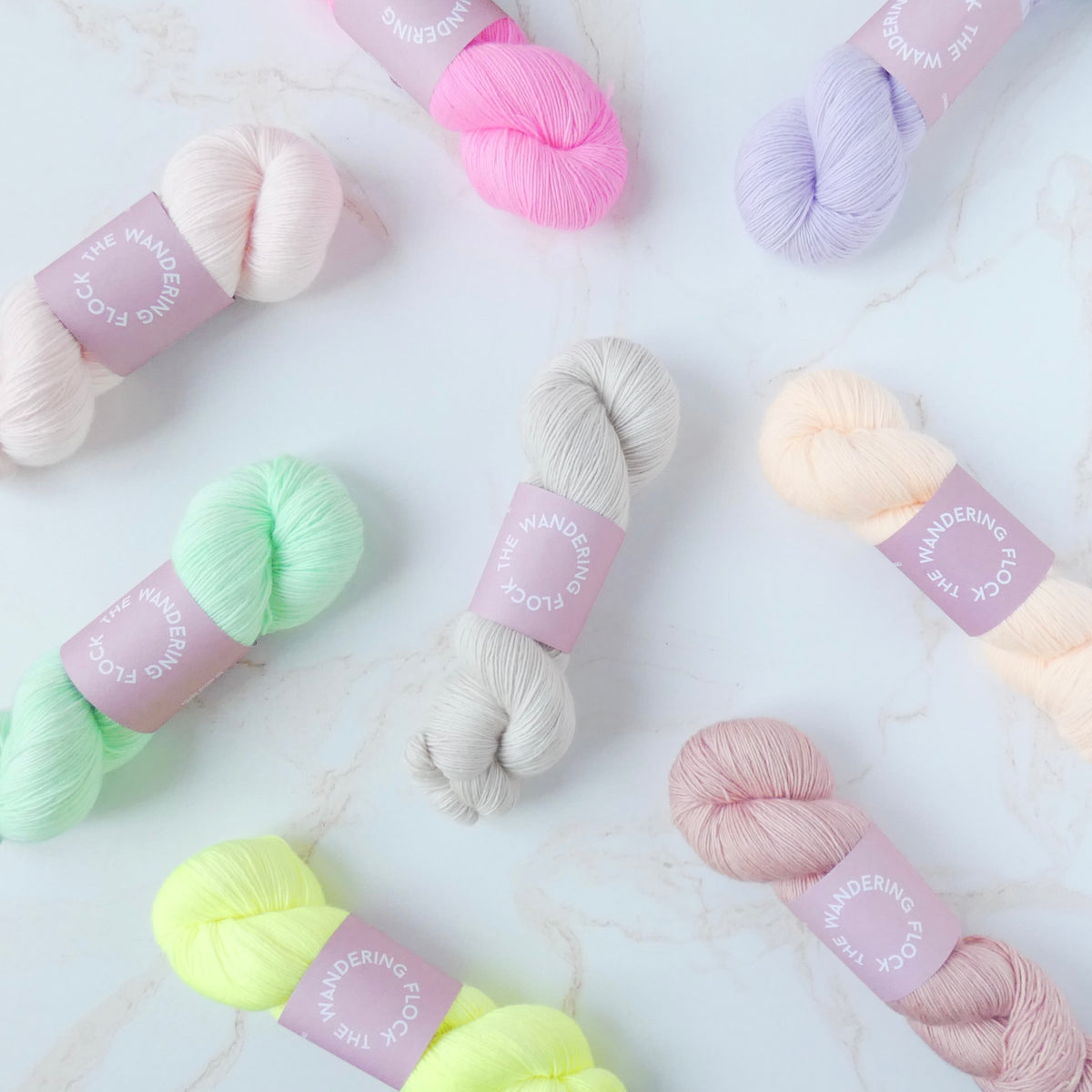 Luxury Hand Dyed Yarns | The Wandering Flock
