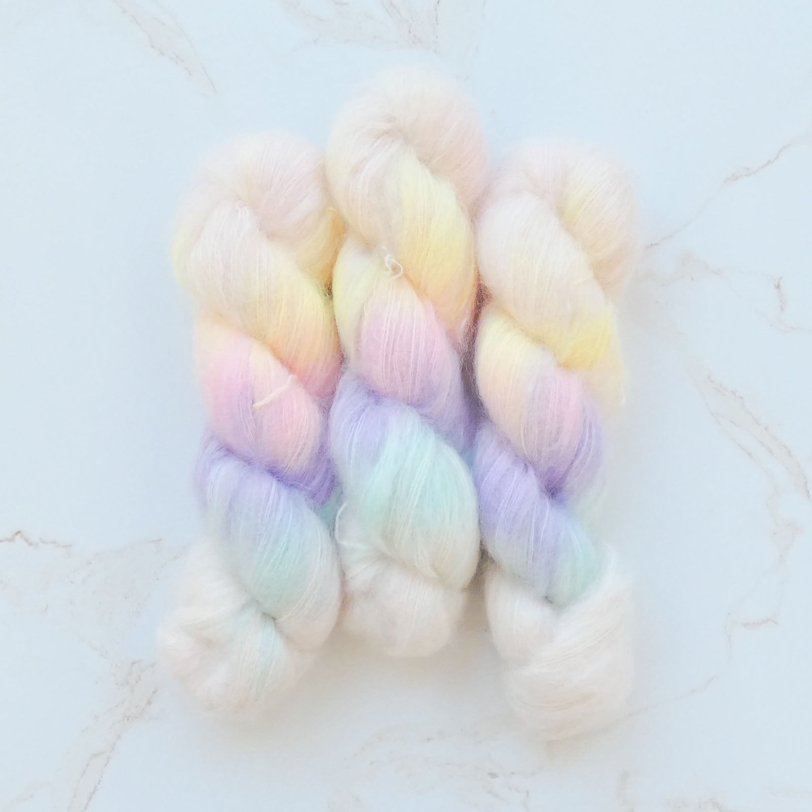 Hand Dyed Mohair Silk Lace Weight Yarn – The Wandering Flock